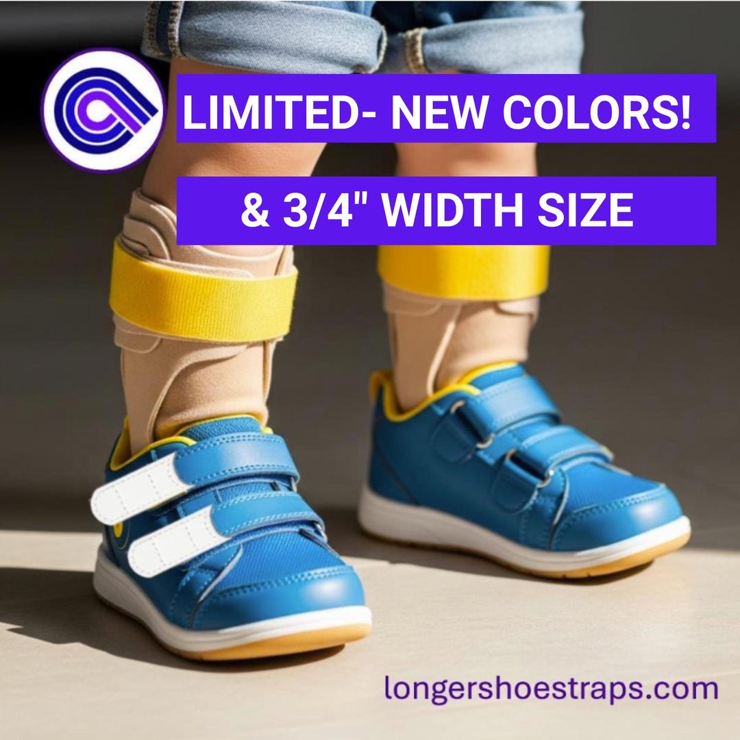 Shoe Strap Extenders for Velcro Closures – Kids Shoes, Wide Feet, AFO ...