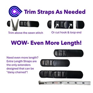 Shoe Straps Extenders Easily Add Length and Width for High Insteps ...