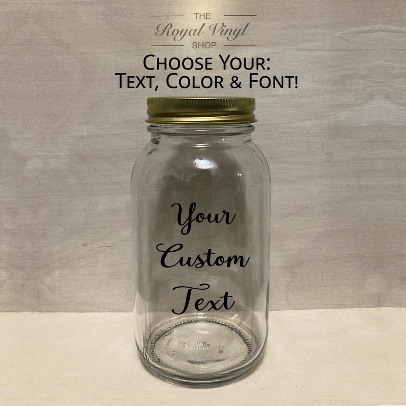 Engraved Mason Jar - Etsy