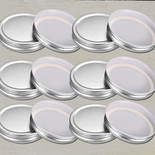 Silver Mason Jar - Etsy