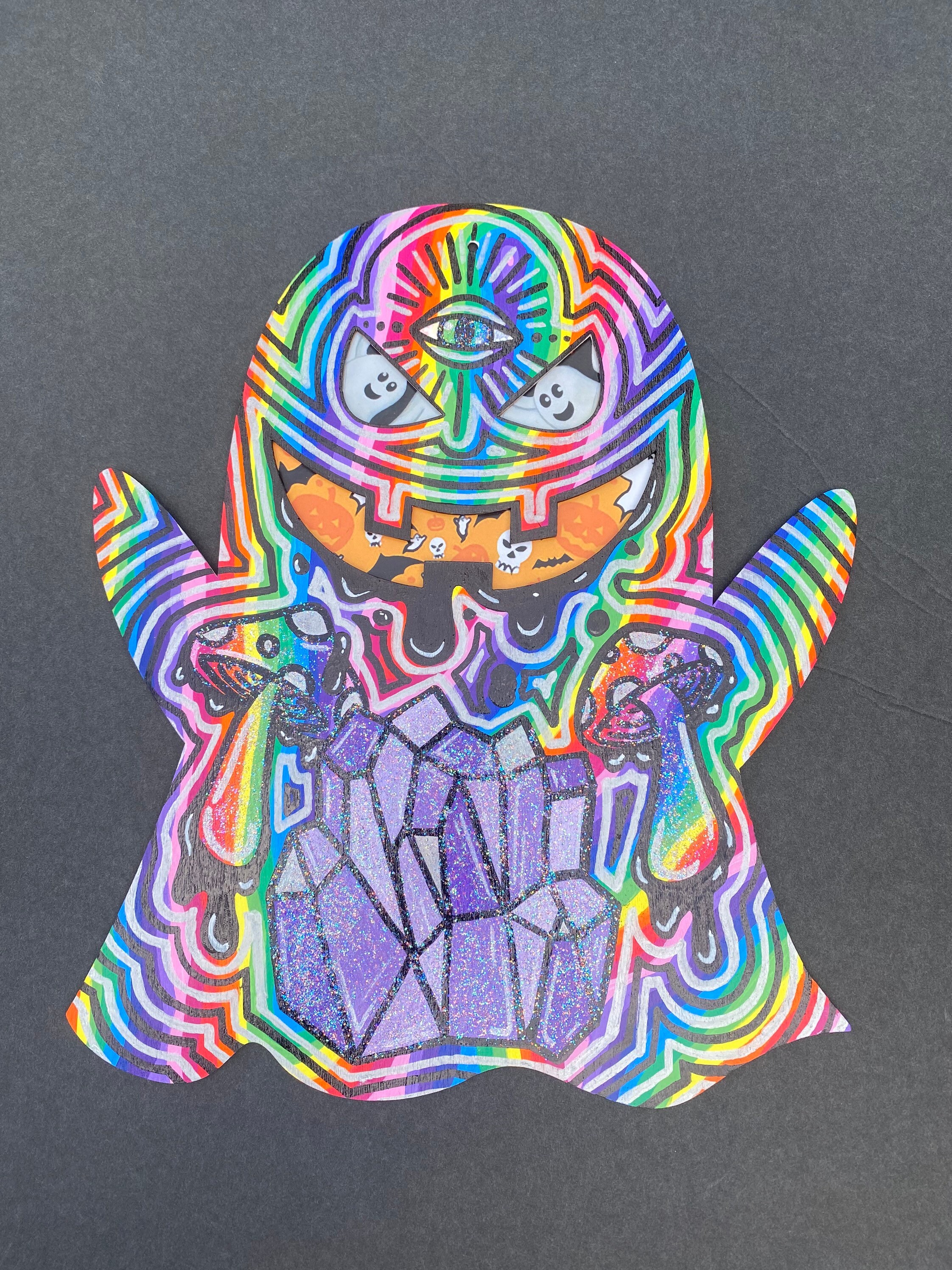 Hauntingly Handsome Acrylic Painting - Etsy