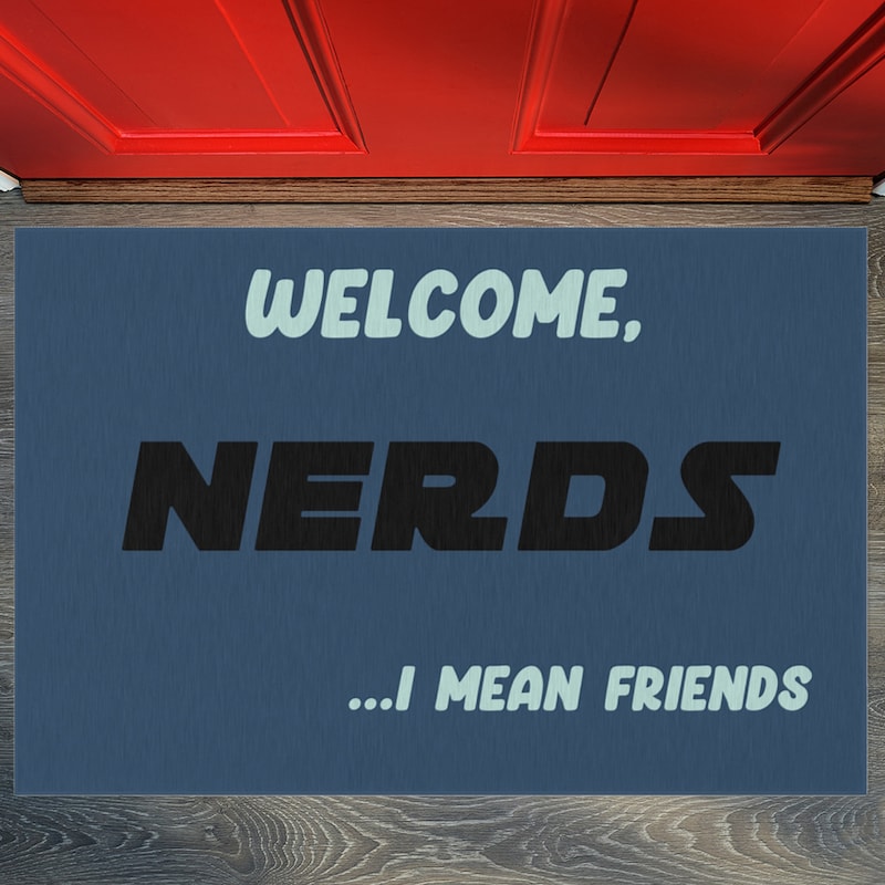 Geek Doormat - Etsy