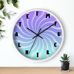 I'm F*cking Late Wall Clock | Clock for People Who Are Always Late ...