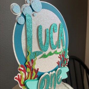 LUCA Inspired Cake Topper, Birthday Boy, Baby Shower, Birthday Party ...