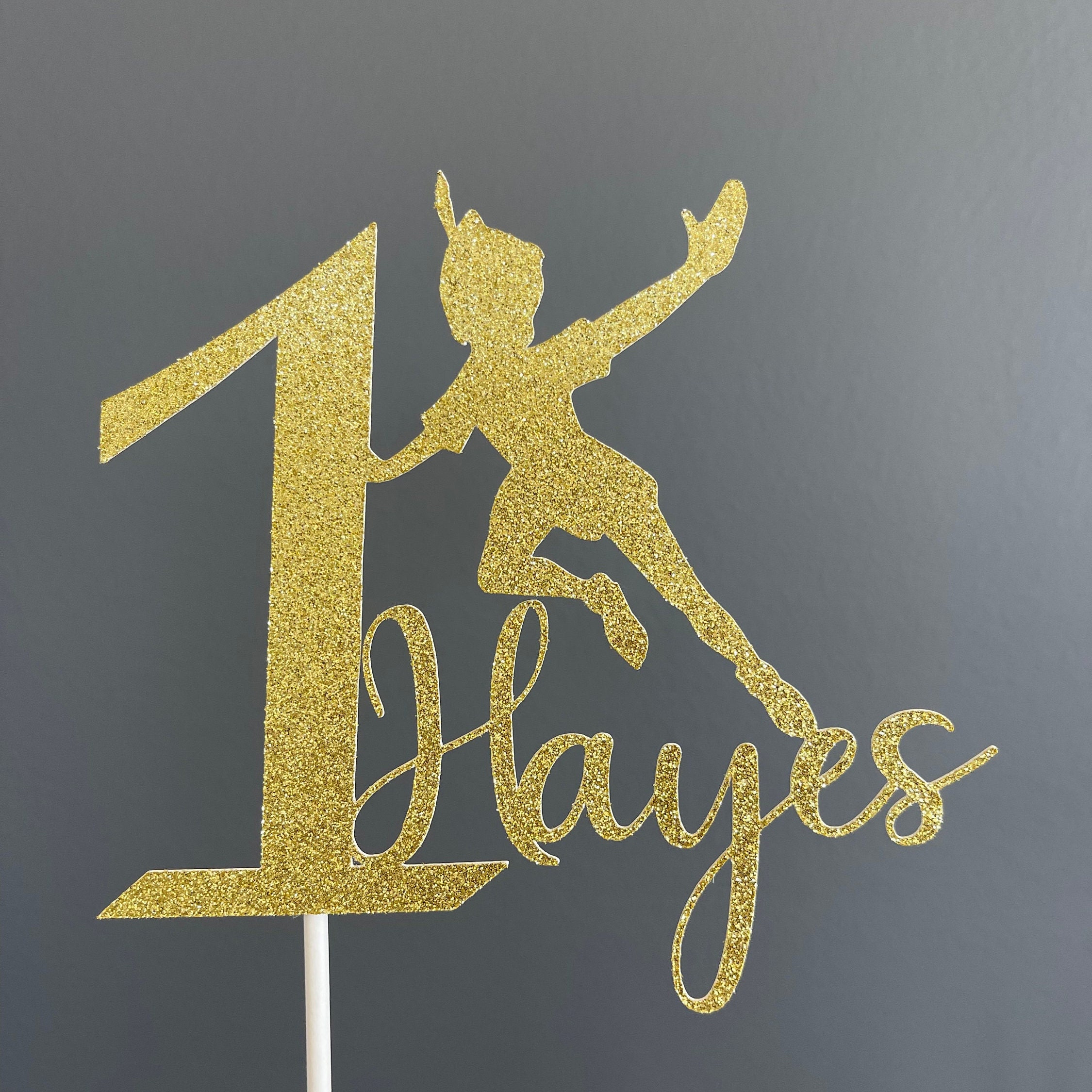 PETER PAN Inspired CAKE Topper Birthday Baby Shower Bridal | Etsy