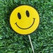 Smiley Face Cupcake Toppers, Retro Smiley Face, 3D Cupcake Toppers ...