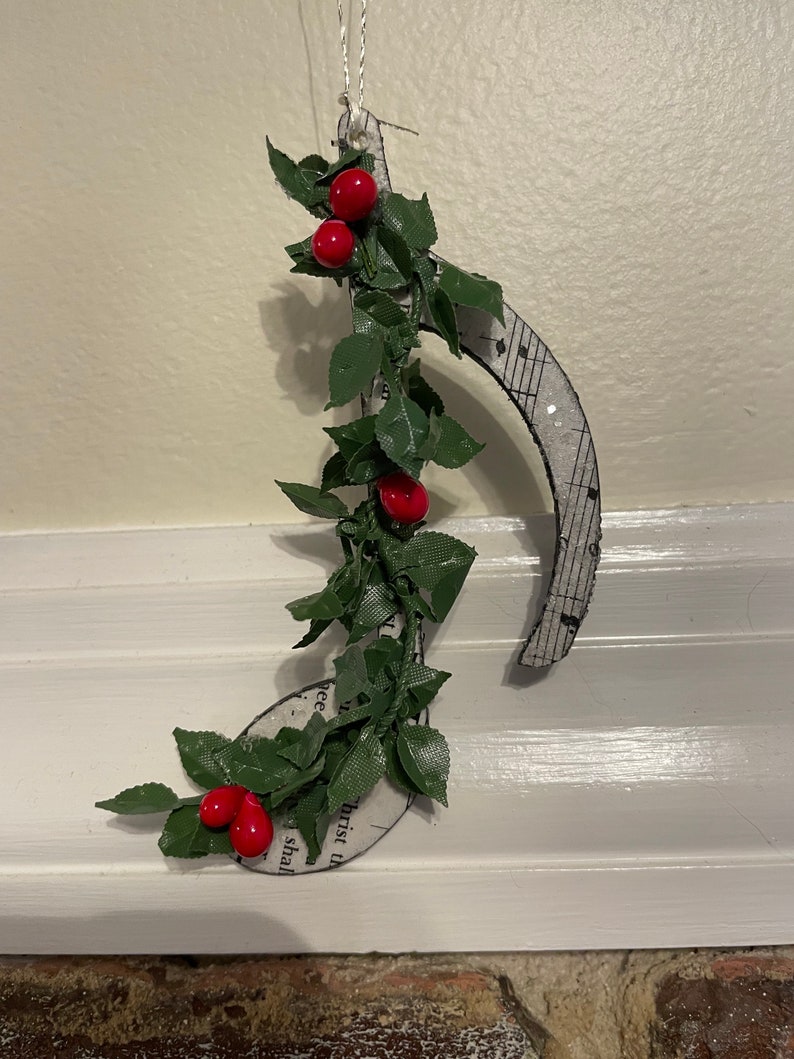 Hymnal Music Note Christmas Ornament - Etsy