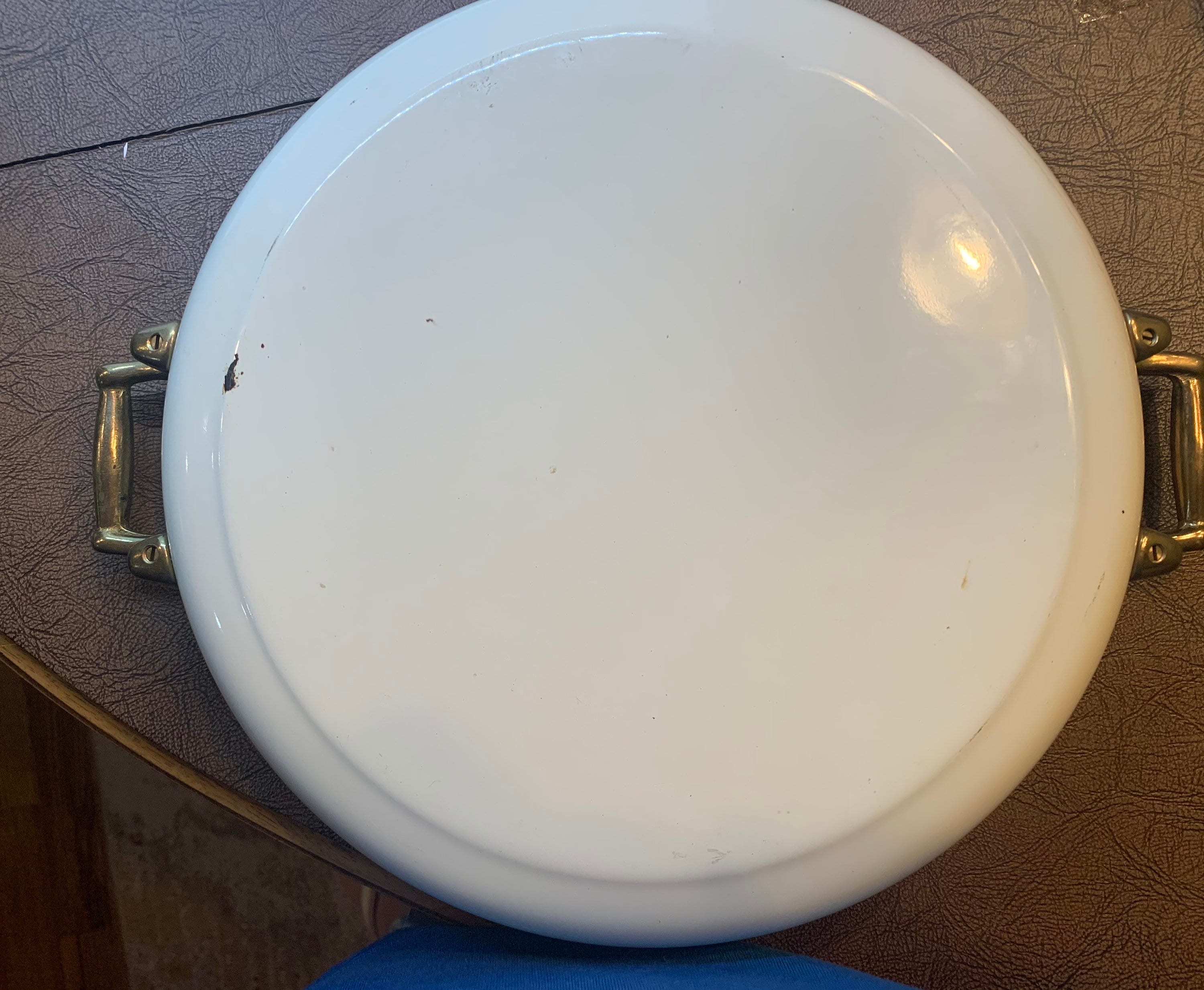 Vintage Enamelware Cookware With Domed Lids Set of Three, Vegetable ...