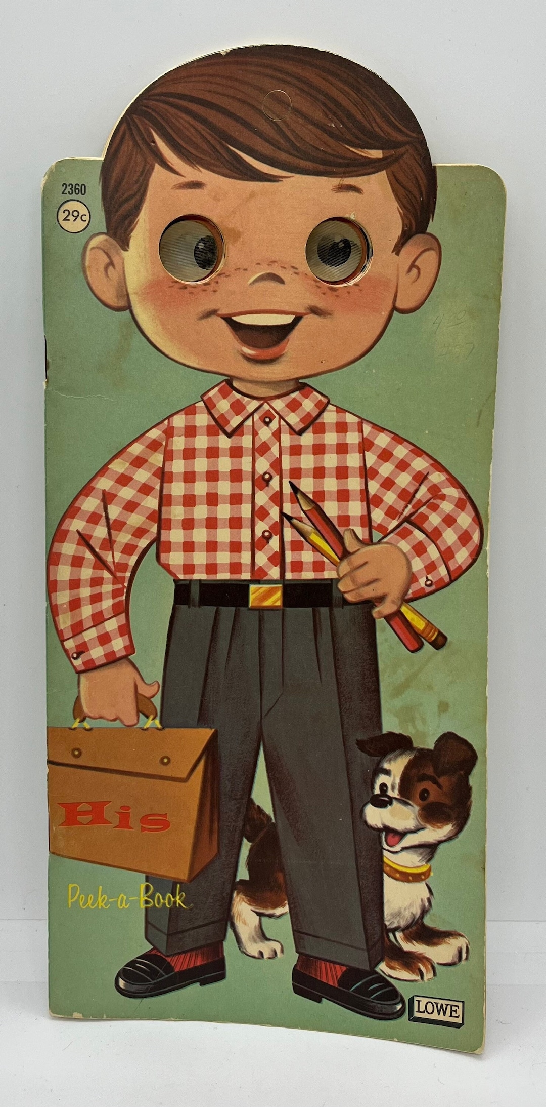 Vintage Jim Peek-a-book: 1961 Children's Book With Holographic Eyes - Etsy