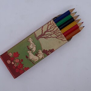 Vintage Bo Peep Crayons Linton Pencil Co Lewisburg TN | Etsy UK