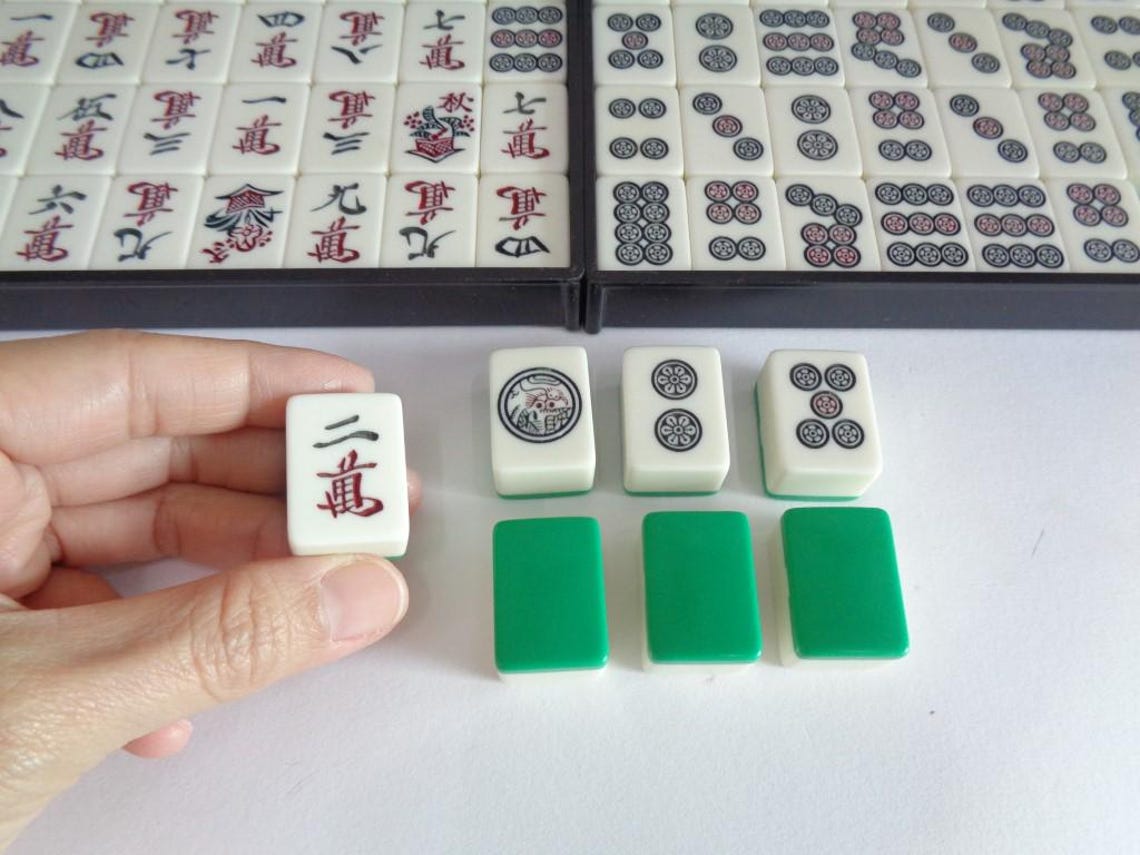 Mahjong Set, Vintage Japanese Riichi Mah-jong Full Kit in Case, "time ...