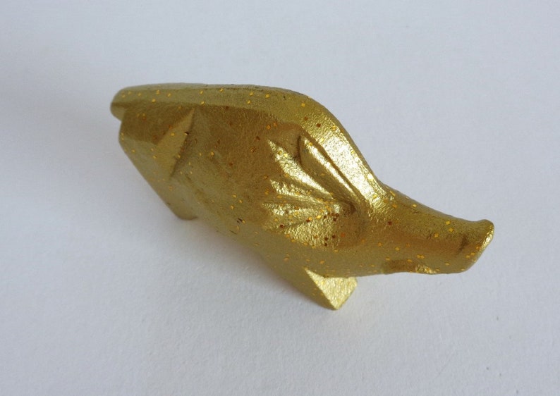 WILD BOAR Iron Sculpture /wild Boar Iron Statuette/wild Boar | Etsy