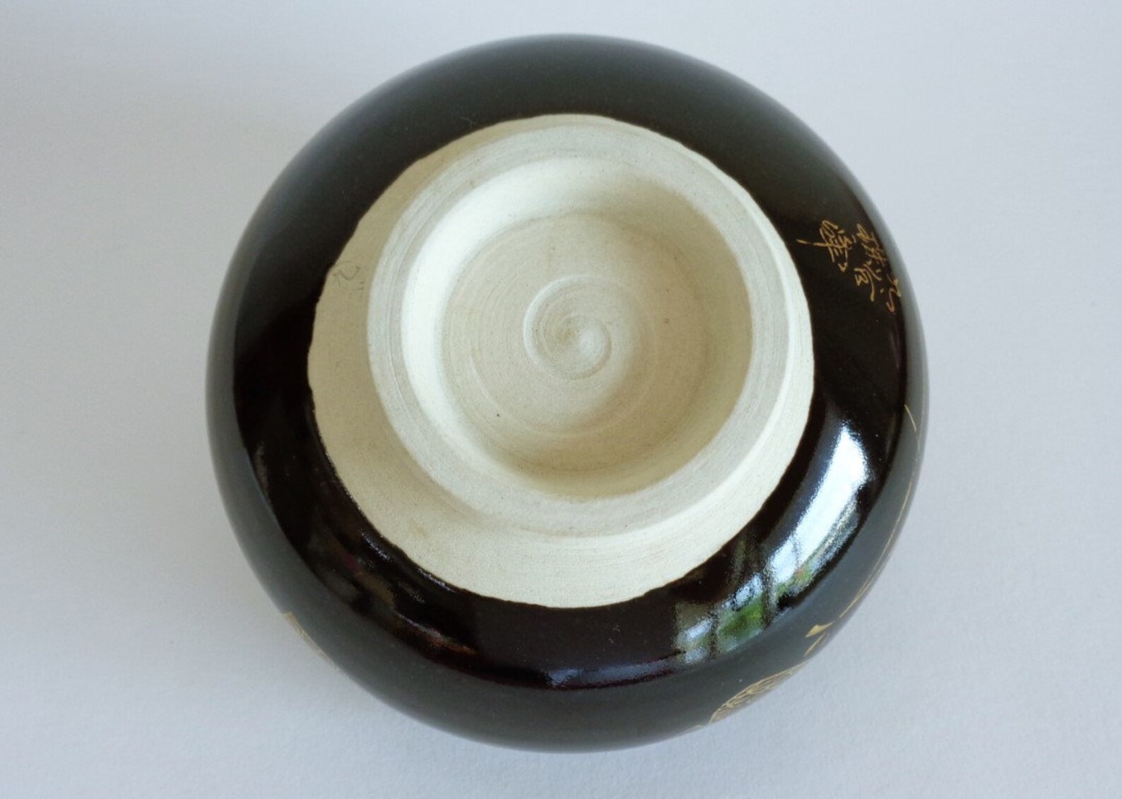 Chawan Tea Bowl / Japanese Kutani-yaki Artistic Pottery Chawan | Etsy