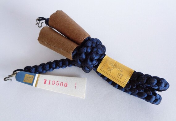 S5406 Men's Haori Himo Silk cords |,Japanese Superb T… - Gem