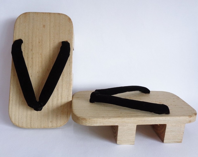 Japanese Geta Men's Wooden Clogs ,vintage Traditional Sandals Wooden ...