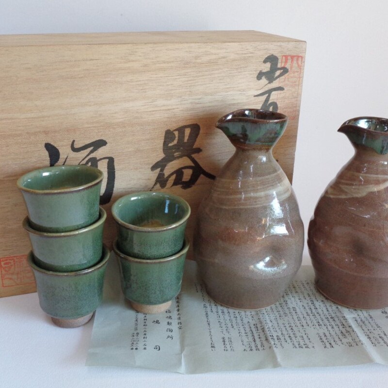 Sake Set - Etsy