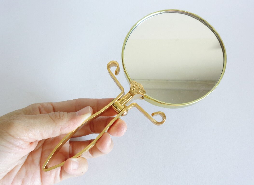 Japanese Foldable Hand Mirror "femme à La Rose (1930)" by Marie ...