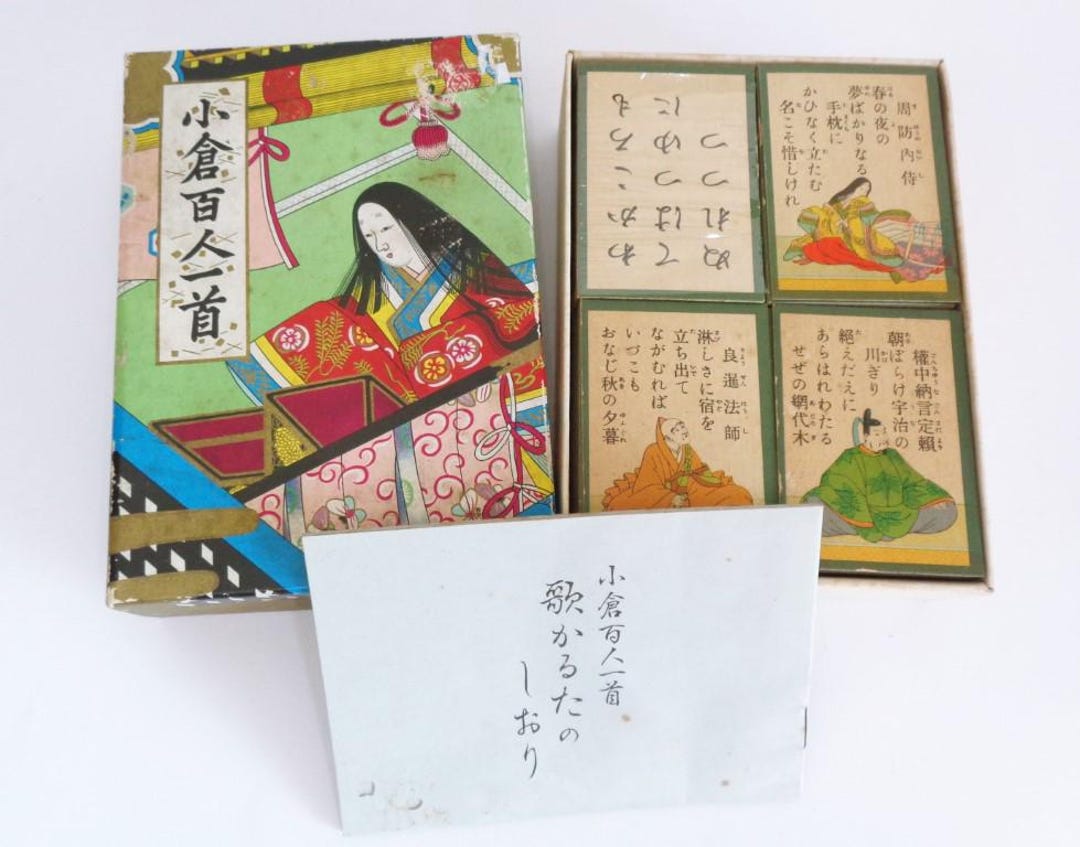 Karuta Japanese Playing Cards Uta-garuta poetry Karuta Japan's ...