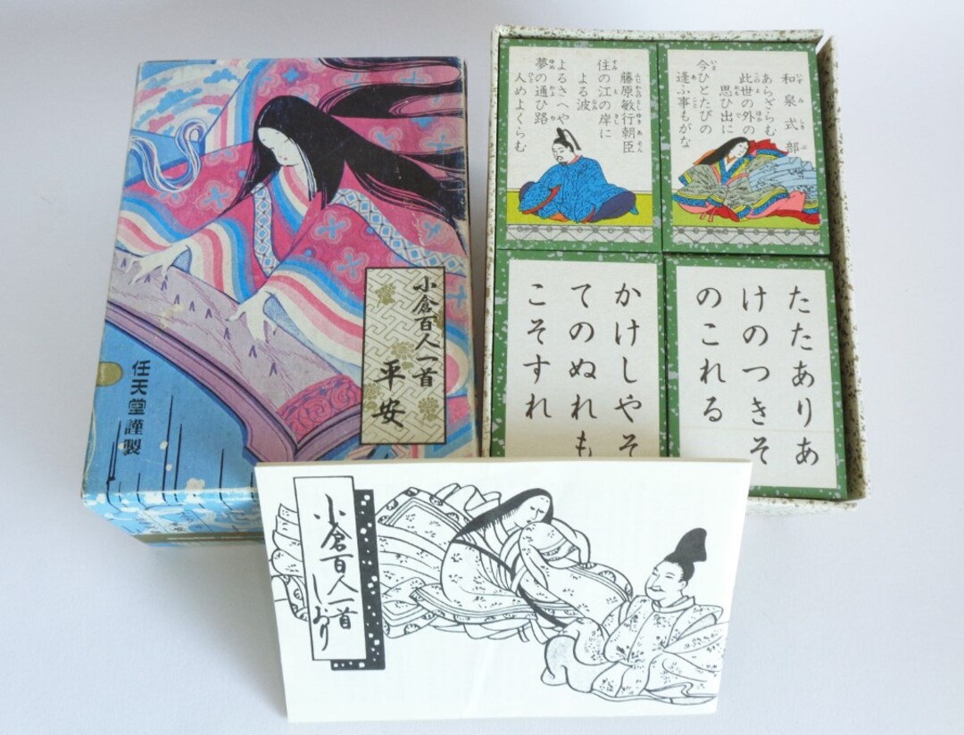Karuta Japanese Playing Cards Uta-garuta poetry Karuta Japan's ...