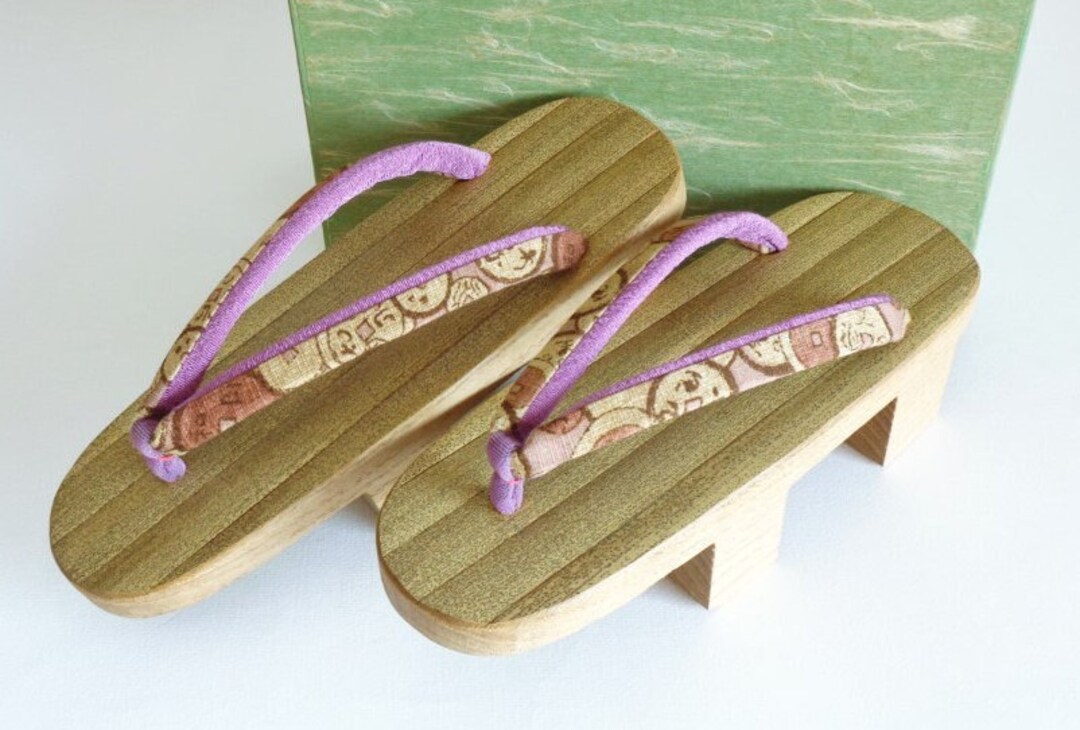 GETA Women's Shoes ,japanese Handmade Geta Clogs Wooden Kimono-yukata ...