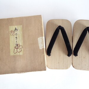 Japanese Geta Men's Wooden Clogs ,vintage Traditional Sandals Wooden ...
