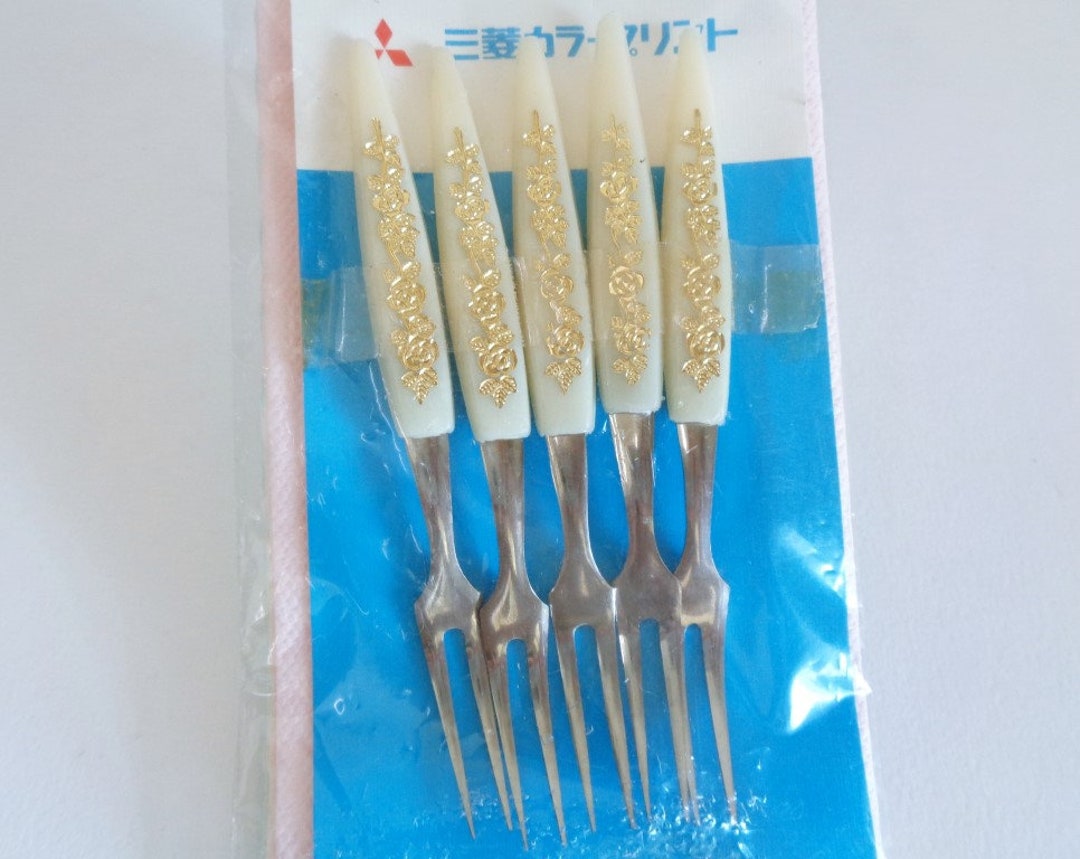 Dessert Forks Set 5 ,small Forks, Japanese Stainless Steel Forks #S4698 ...