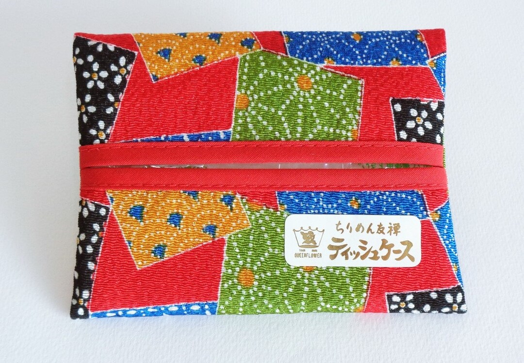 S6746 Japanese Tissue Paper Case High-quality Chirimem Fabric - Etsy