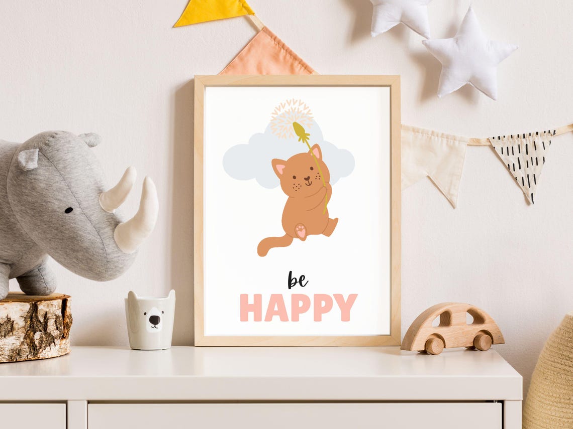 Positive Affirmations Poster - Educational Printable Kids Wall Art ...