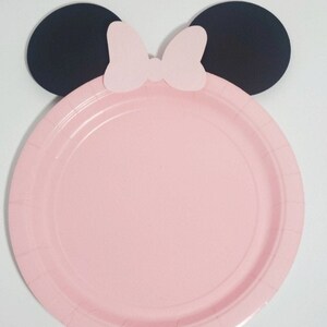 Minnie Mouse Plates With Cups - Etsy