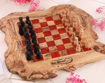Premium CONTEMPORARY Solid Brass Chess Set With Genuine - Etsy
