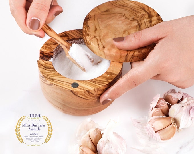 Vintage Glass Salt Cellar With Spoon, Open Salt Dish, Pinch Pot, Soviet ...