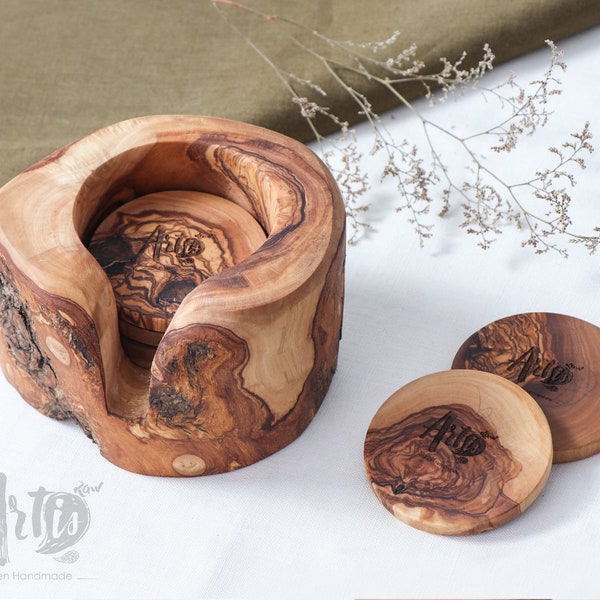 Wooden Drink Coasters - Etsy