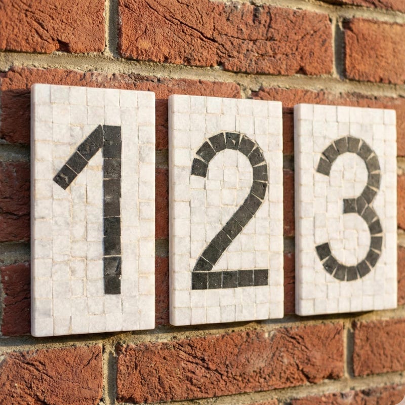 Tile House Numbers - Etsy