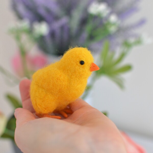 Needle Felt Chick - Etsy
