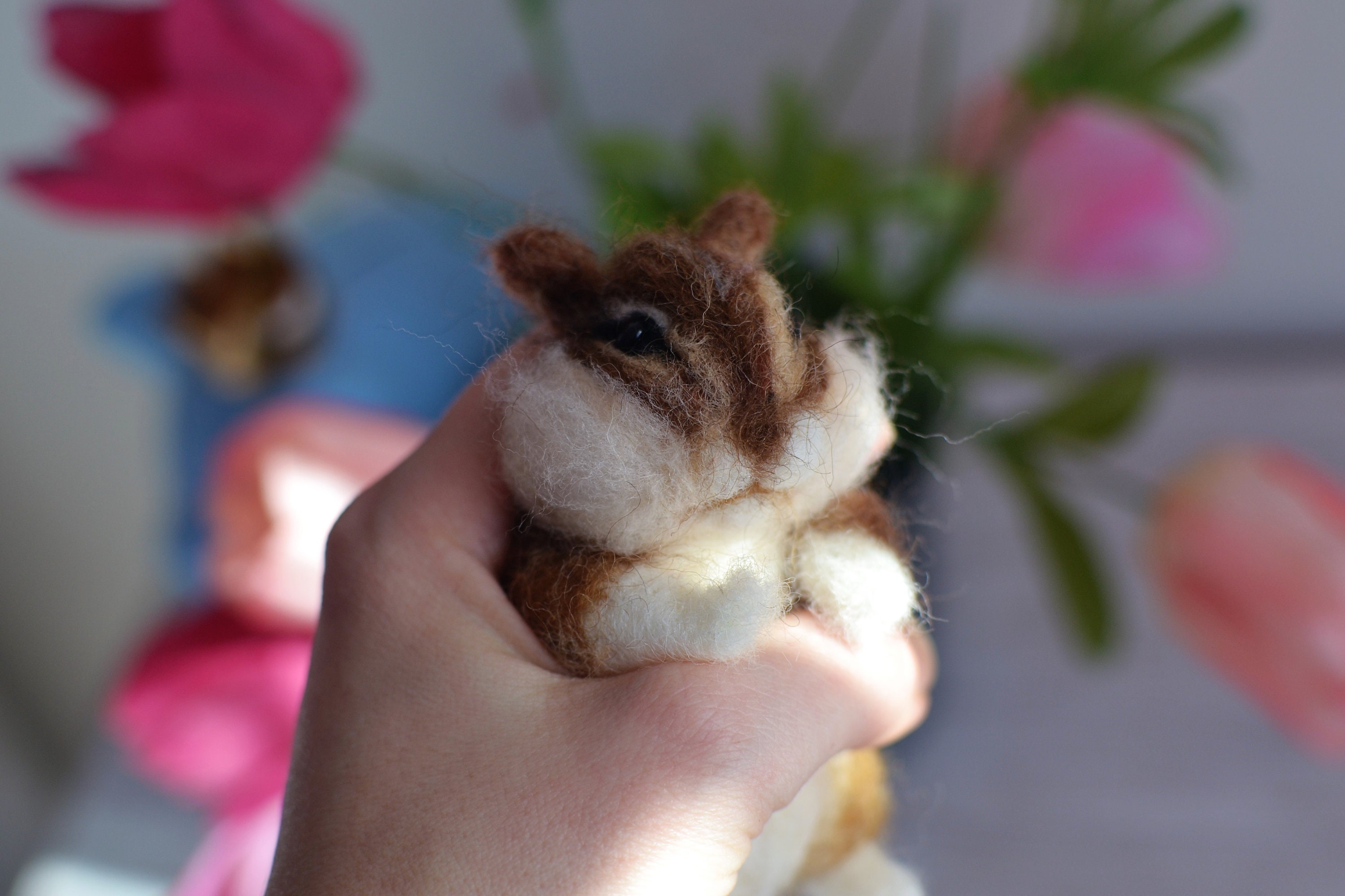 Needle Felted Chipmunk Needle Felted Animals, Realistic Animals Animals ...
