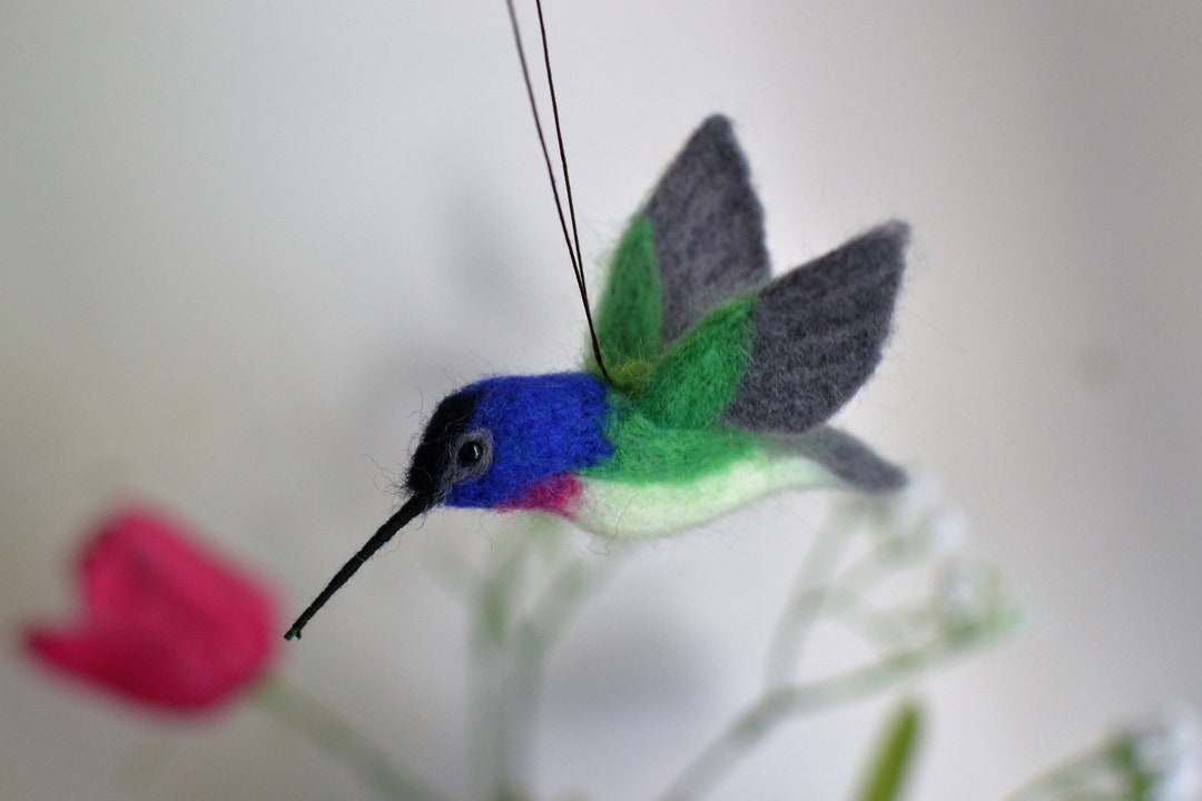 Needle Felted Hummingbird. Needle Felted Birds.needle Felted Animals ...