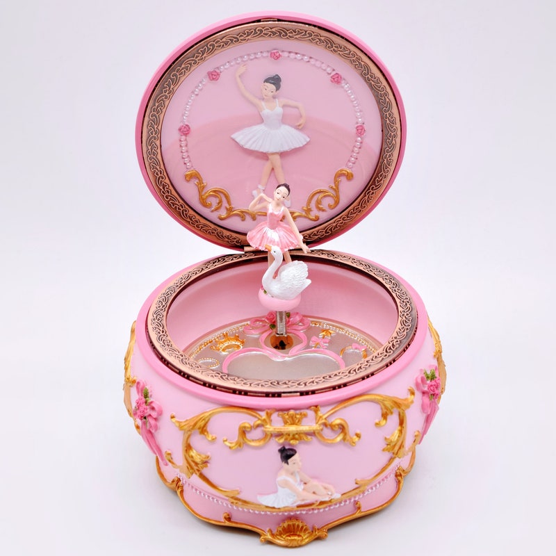 Black Ballet Music Box - Etsy