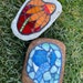 Coneflower Mosaic Rock - Etsy