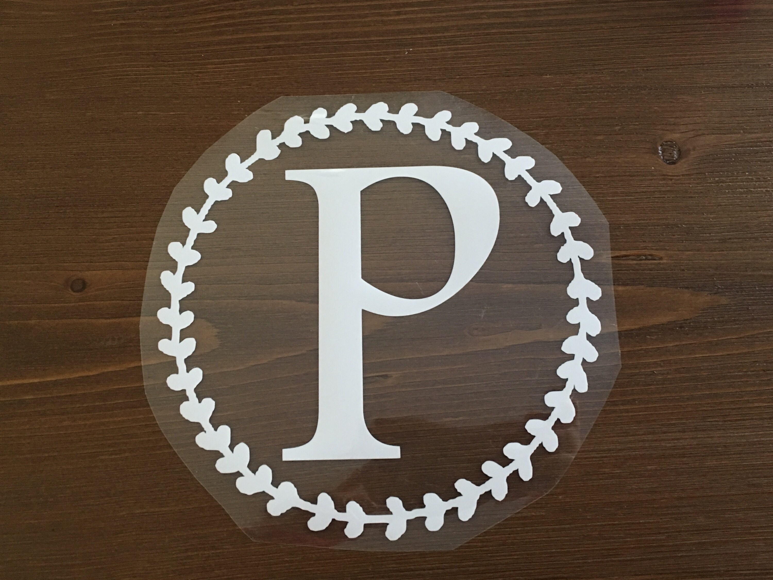 Iron on Initial Monogram - Etsy