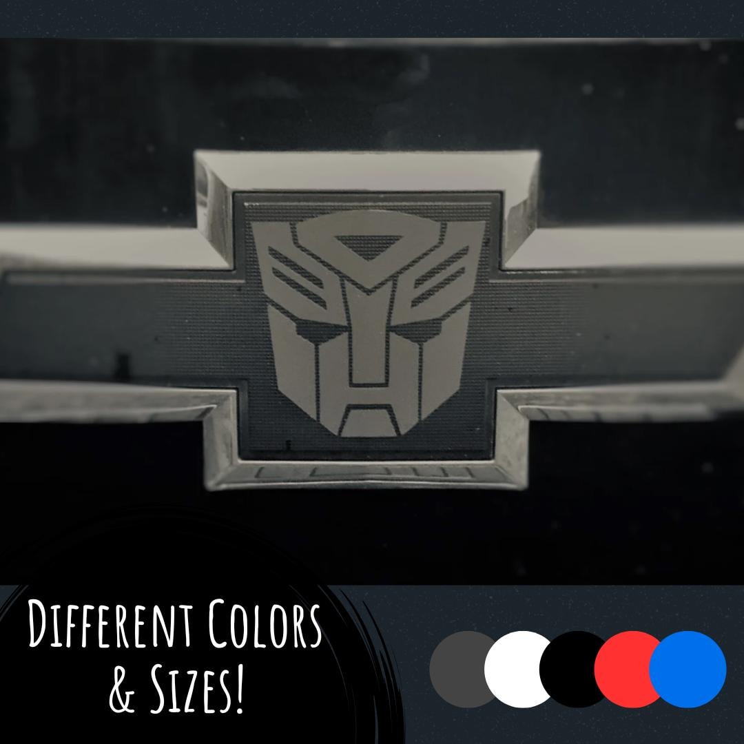Autobot Decal 2.5 in X 2.5 in Vinyl Sticker - Etsy