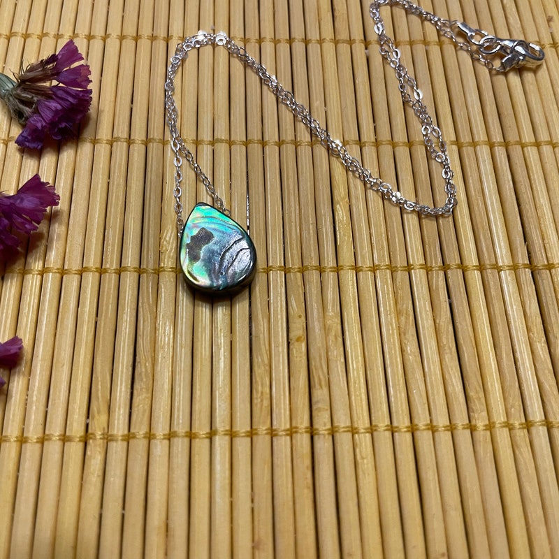 Abalone Necklace - Etsy