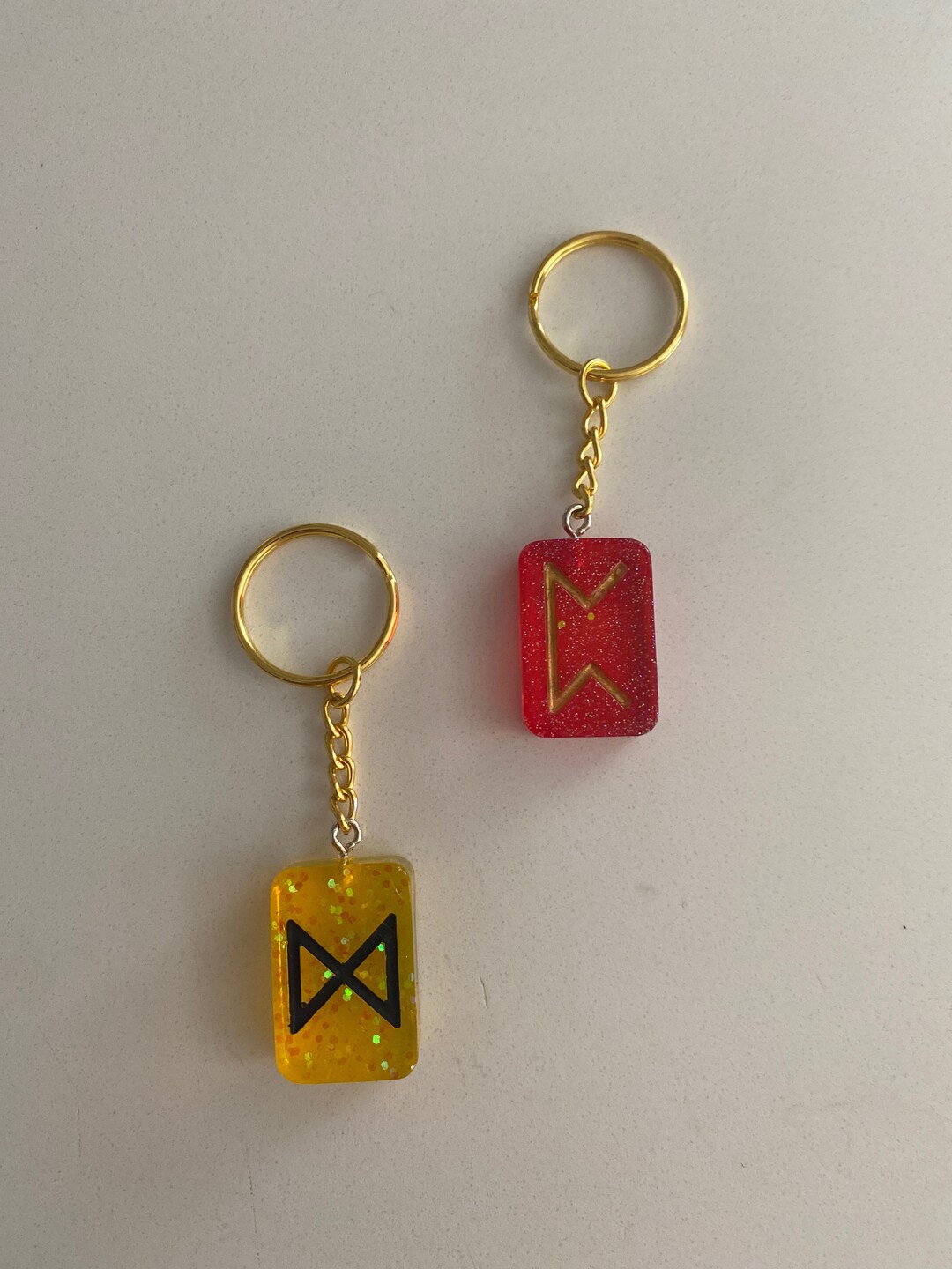Norse Rune Keychains - Etsy