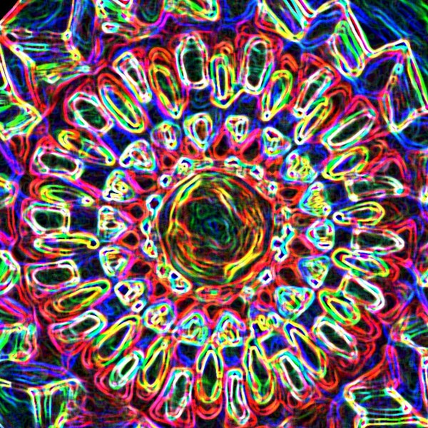 Electric Mandala - Etsy