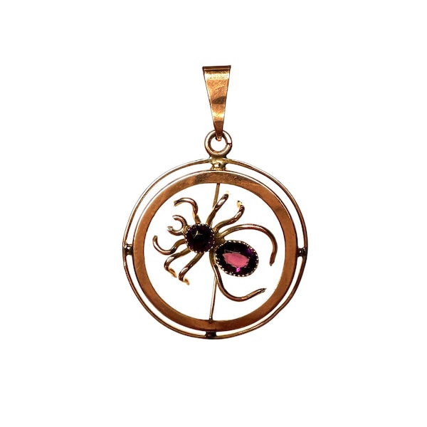 Spider Pendant - Etsy