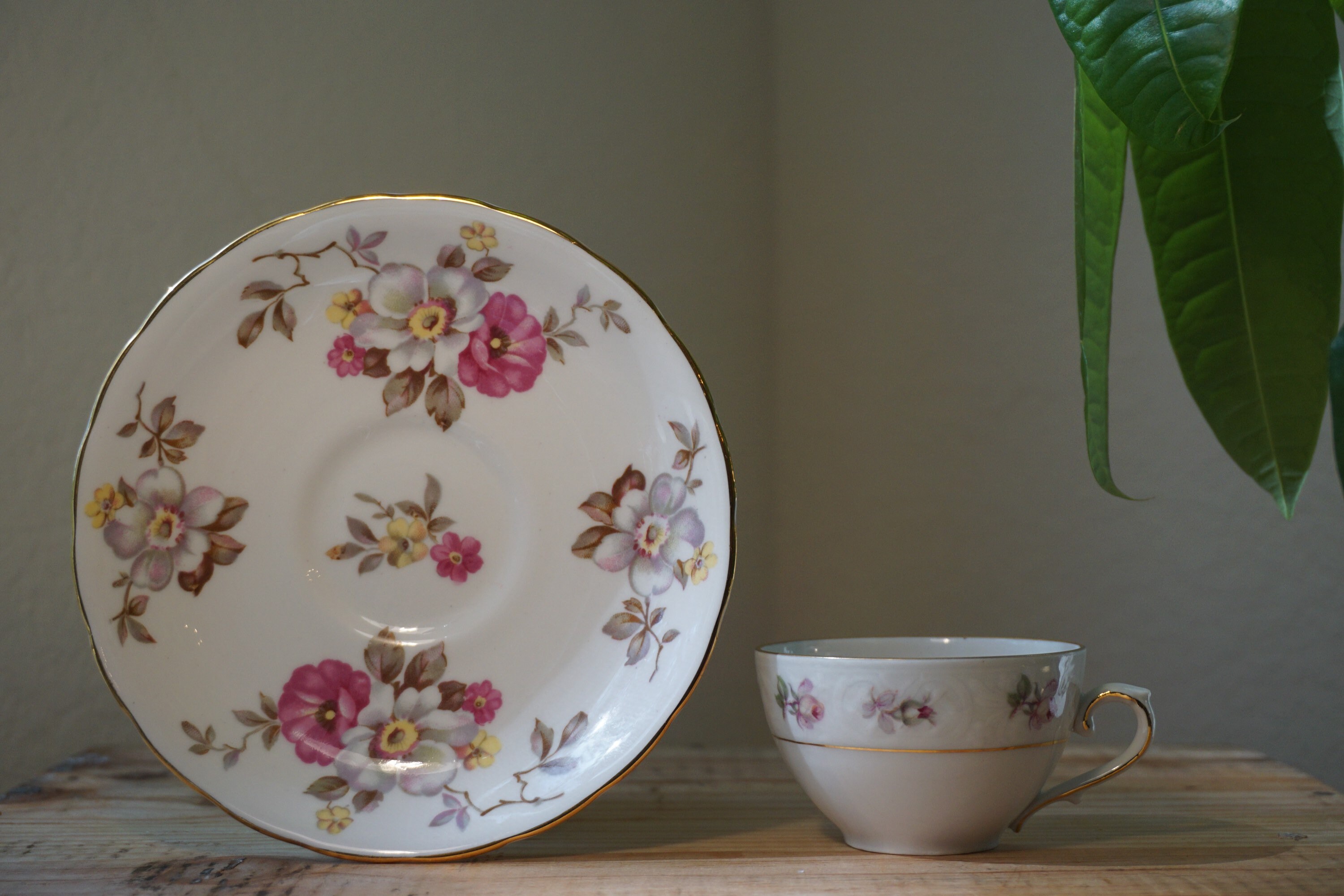 Vintage Schumann Arzberg Rosedale Tea Cup and Plate set Made | Etsy