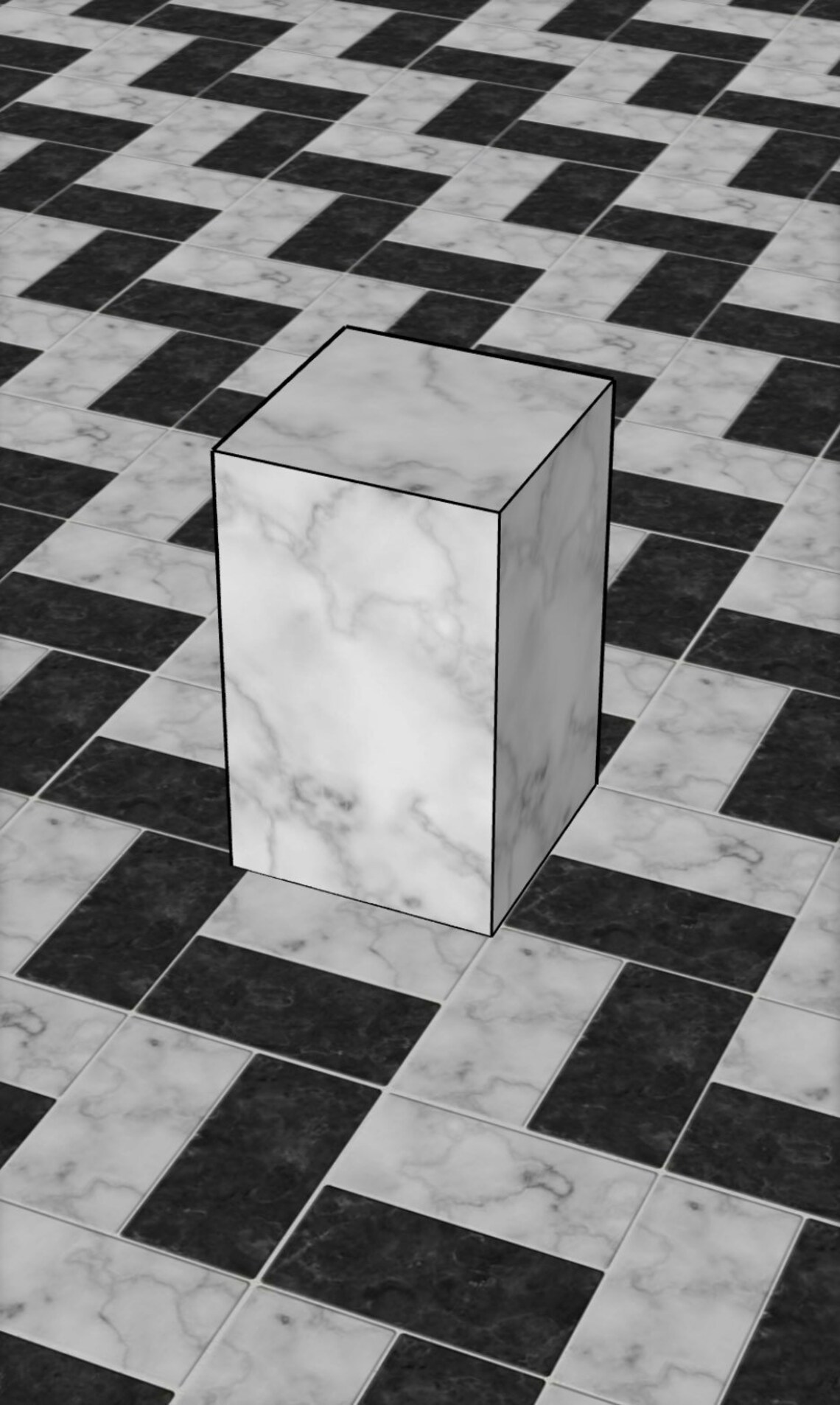 Marble Plinth Table Bespoke Plinth Table Side Table Contemporary ...