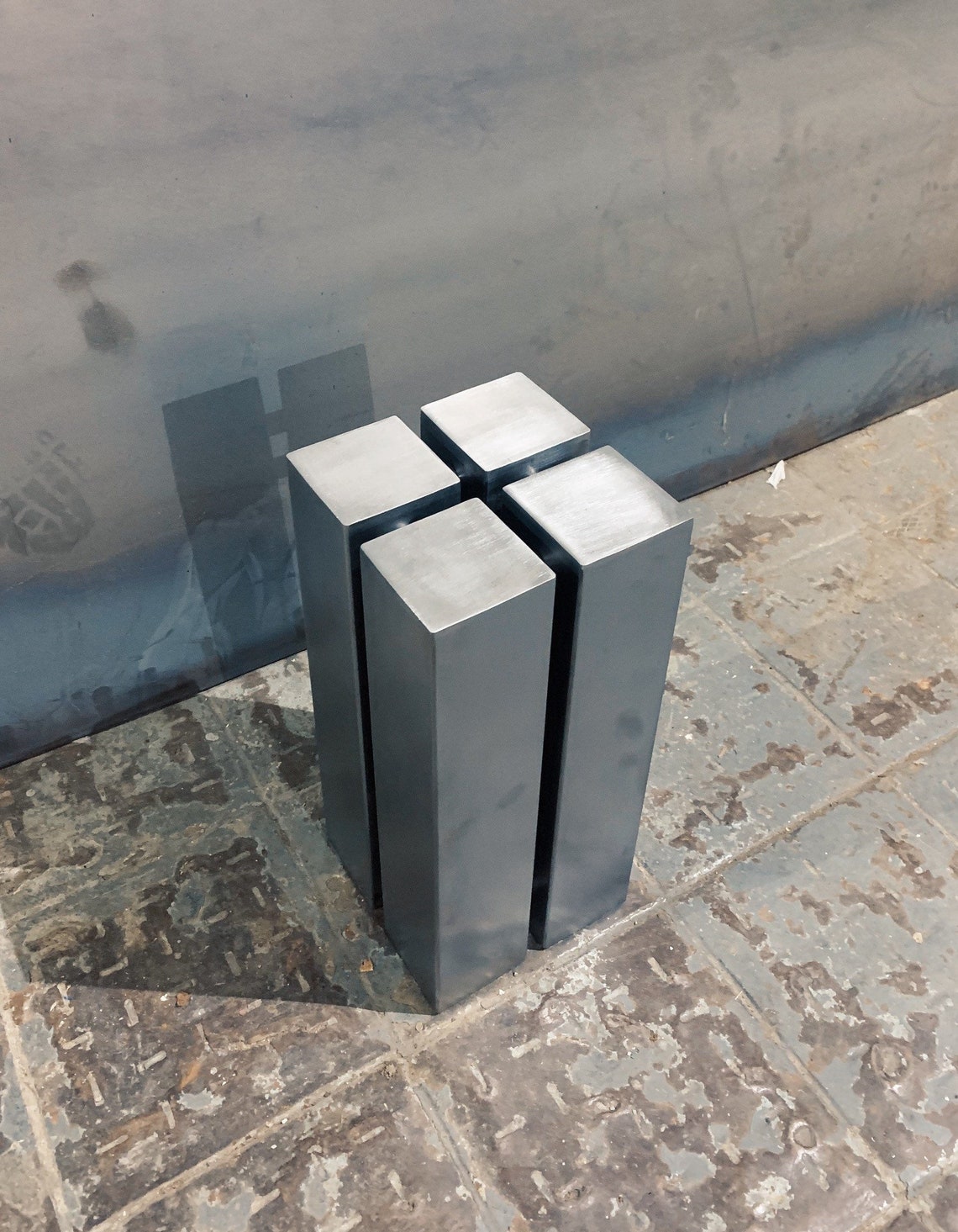 NEW YORK Steel Plinth Table Metal Plinth High End Plinth Personal ...
