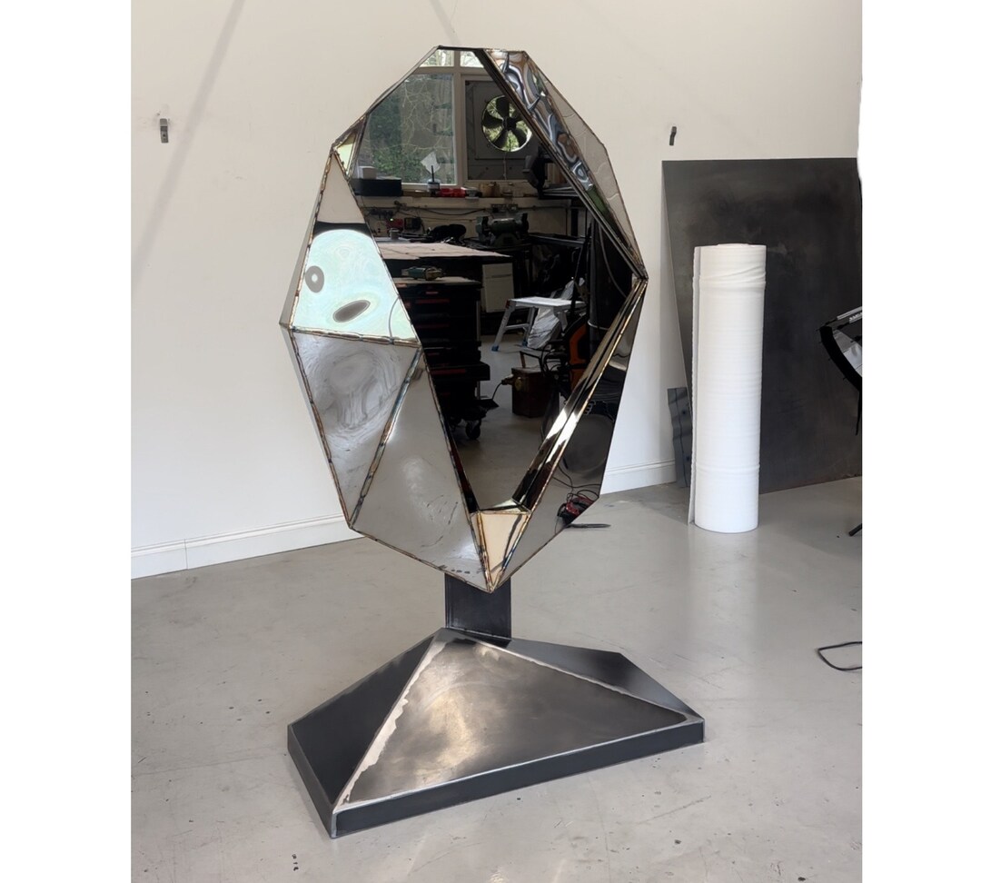 PARIS Floor Mirror, Freestanding Mirror, Floor Standing Mirror, Metal ...