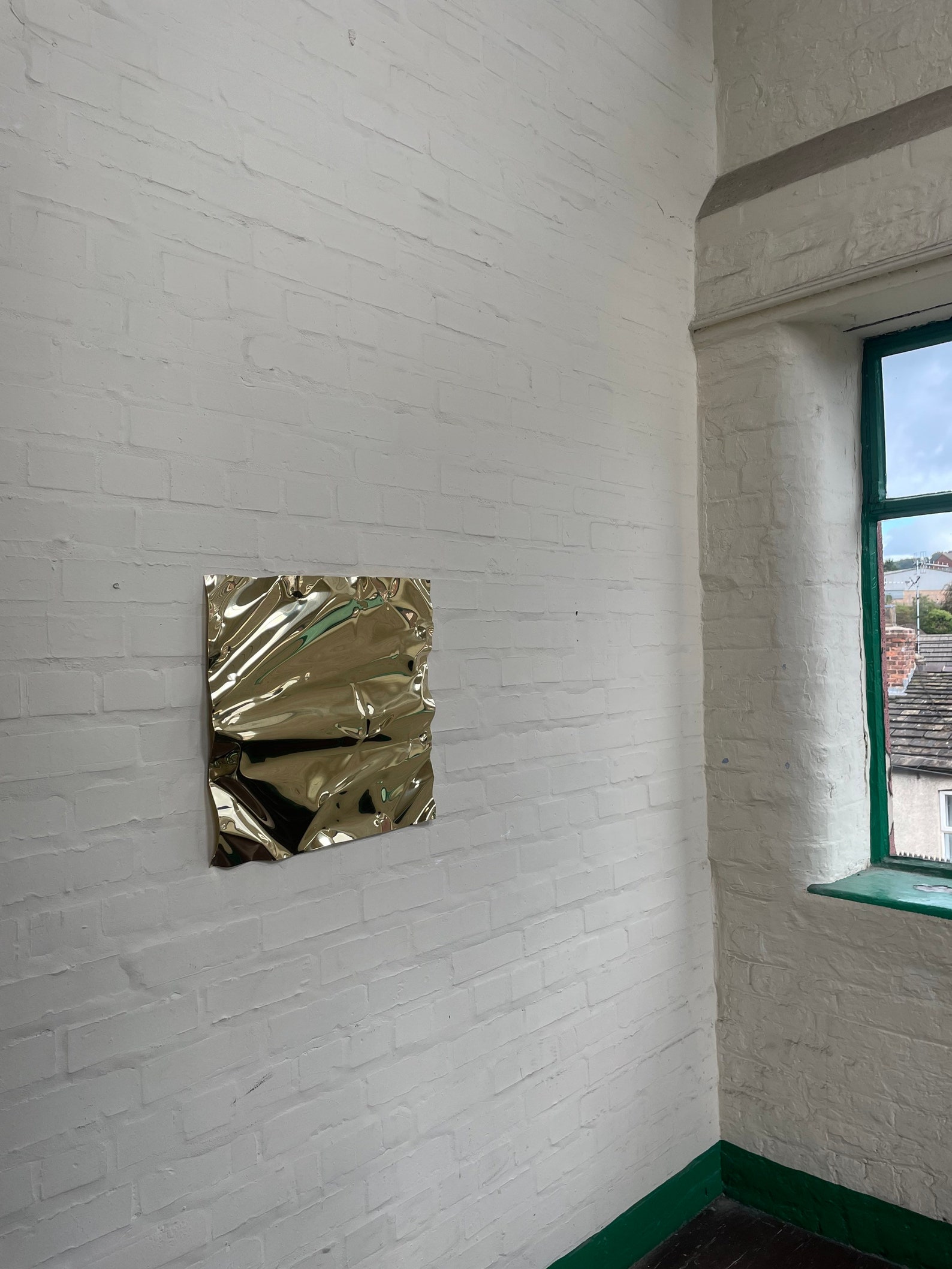 Brass Sculptures Metal Art Brass Mirror Brass Sculpture Distorted ...