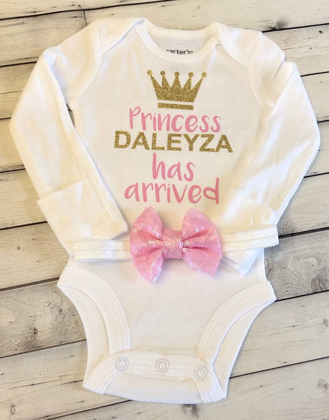 Princess Has Arrived Outfit - Coming Home - Taking Home - Hospital Bodysuit - It’s a Girl ...